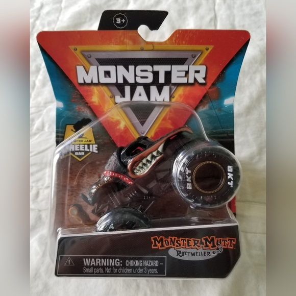 Monster Jam | Toys | Monster Jam Monster Mutt Rott Weiler Toy Car New ...